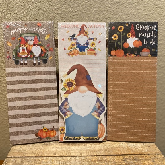 Clementine Paper Inc. | Office | Fall Gnome Note Pad Set By Clementine ...
